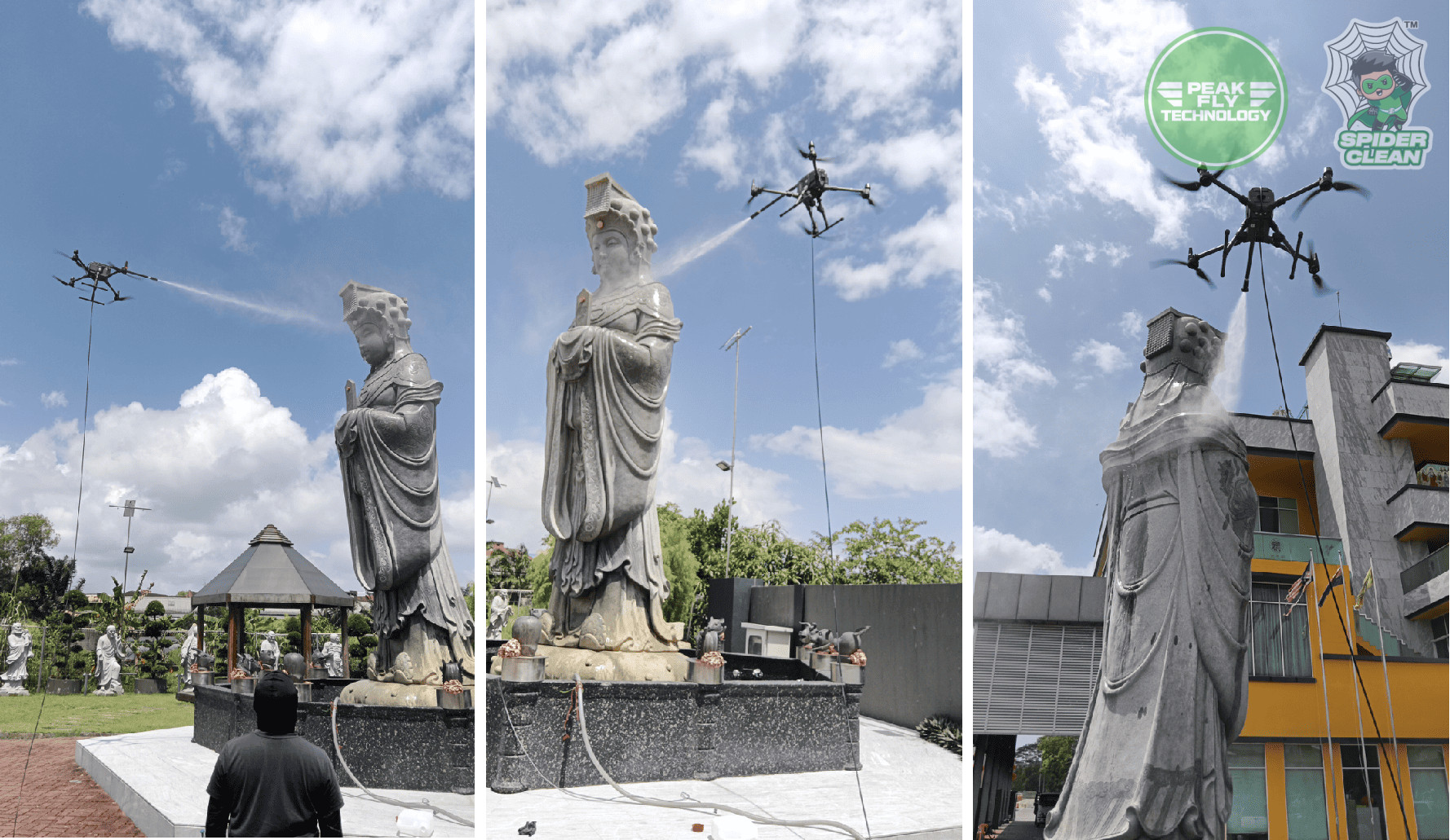 Drone Cleaning Malaysia | One Stop Cleaning Solution | Peak Fly ...